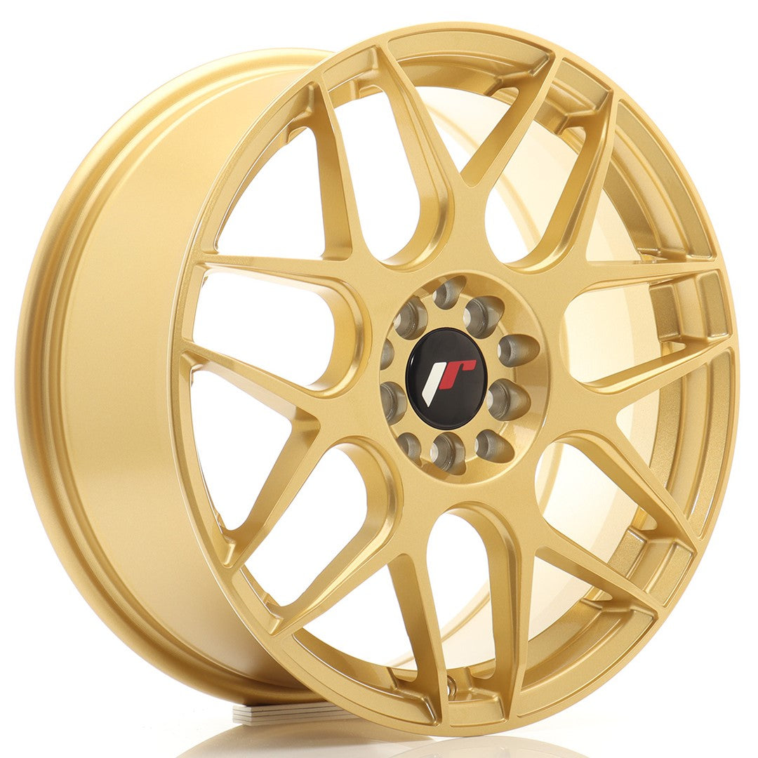 Japan Racing JR Wheels JR18 17x7 ET40 5x100 5x114.3 Gold - JDM Distro ...