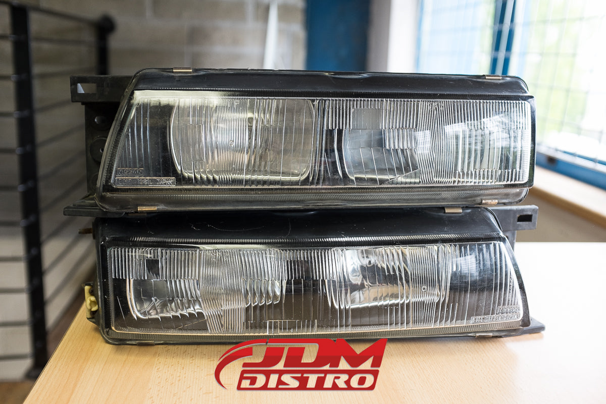 NISSAN S13 SILVIA PS13 ZENKI BRICK SQUARE HEADLIGHTS - JDM Distro - Buy ...