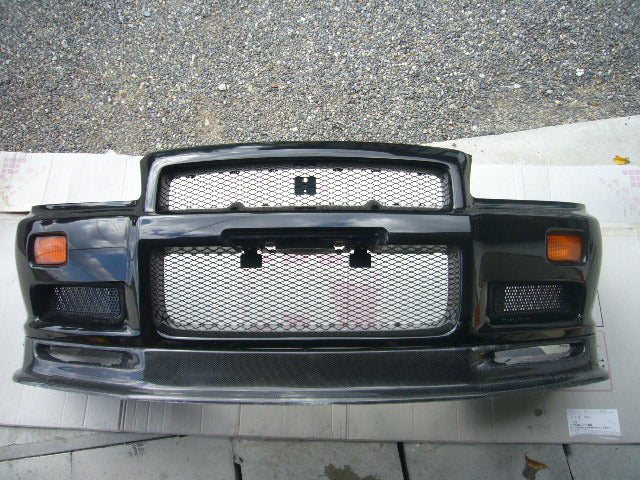 NISSAN SKYLINE R34 GTR GENUINE OEM FRONT BUMPER WITH CARBON LIP - JDM ...