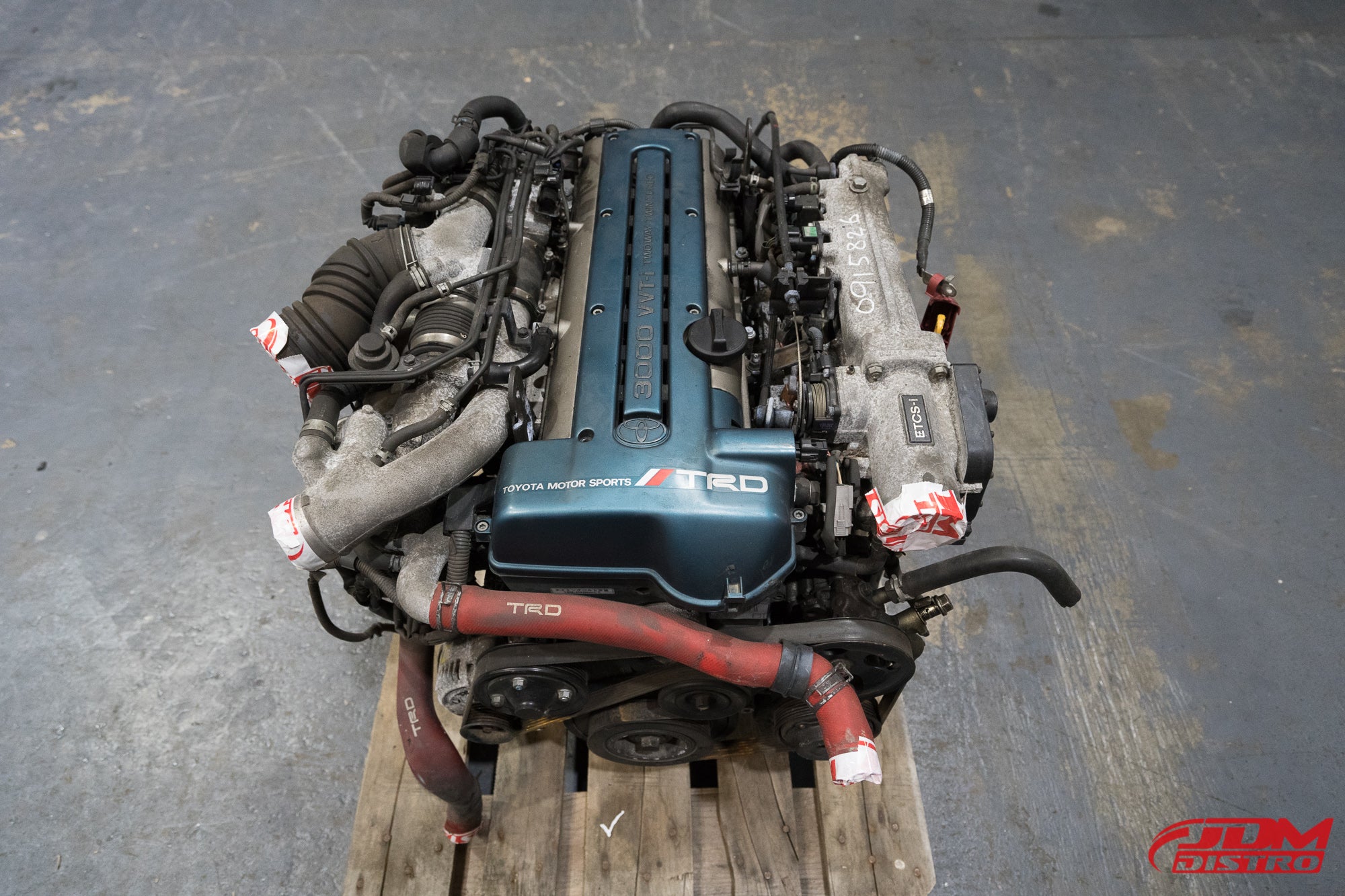 TOYOTA SUPRA JZA80 ARISTO JZS161 2JZGTE VVTI ENGINE - JDM Distro - Buy ...