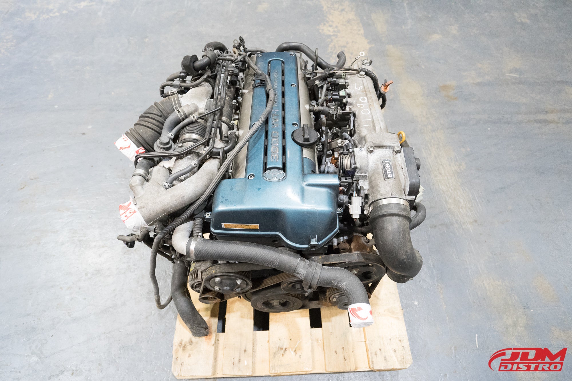 TOYOTA SUPRA JZA80 ARISTO JZS161 2JZGTE VVTI ENGINE - JDM Distro - Buy ...