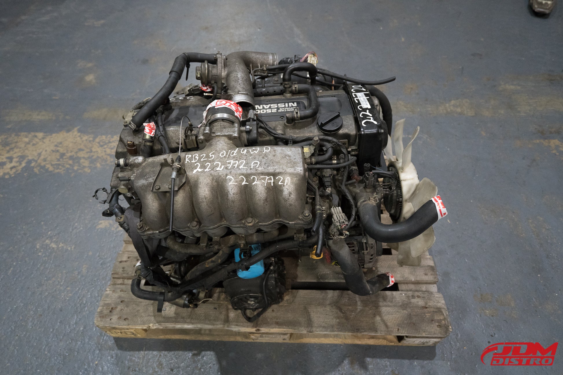 NISSAN SKYLINE R33 GTST / STAGEA WGNC34 RB25DET ENGINE - JDM Distro ...