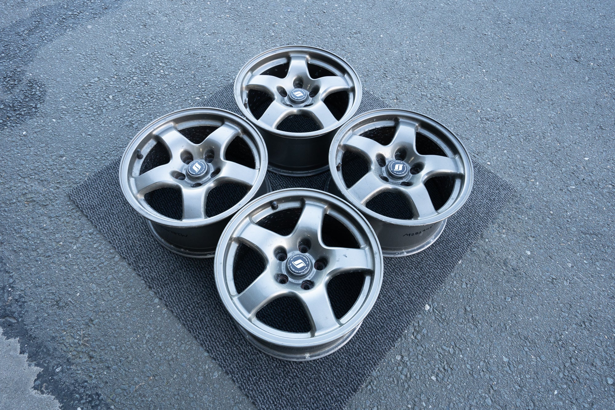 NISSAN SKYLINE R32 GTR BNR32 GENUINE FORGED WHEELS - JDM Distro - Buy ...