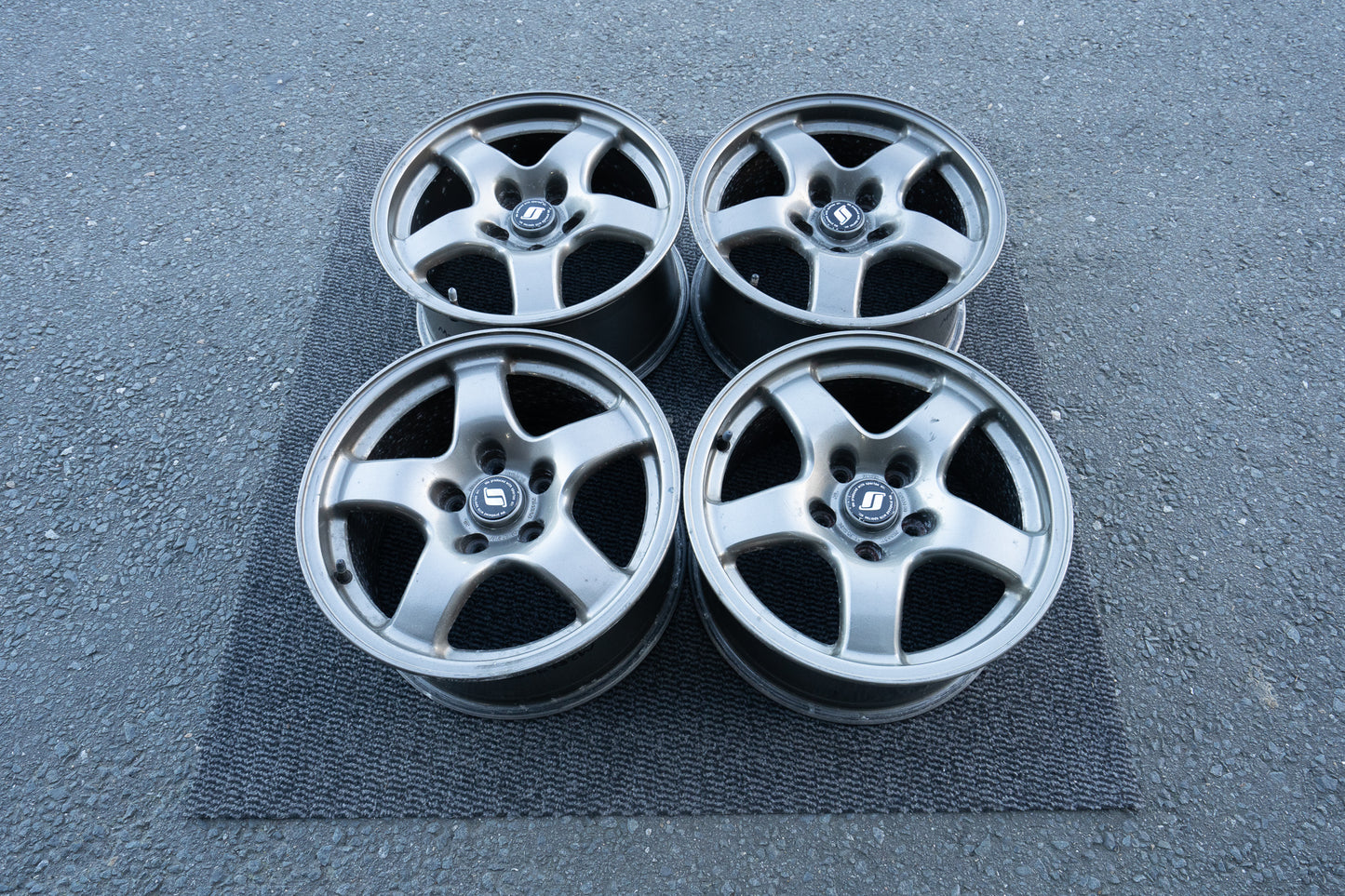 NISSAN SKYLINE R32 GTR BNR32 GENUINE FORGED WHEELS - JDM Distro - Buy ...