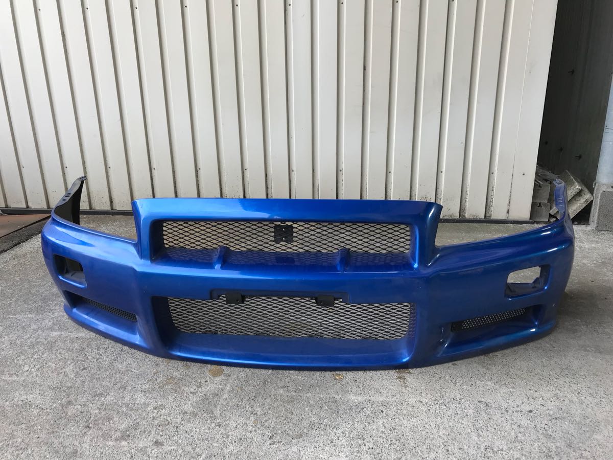 NISSAN SKYLINE R34 GTR GENUINE OEM FRONT BUMPER - JDM Distro - Buy JDM ...