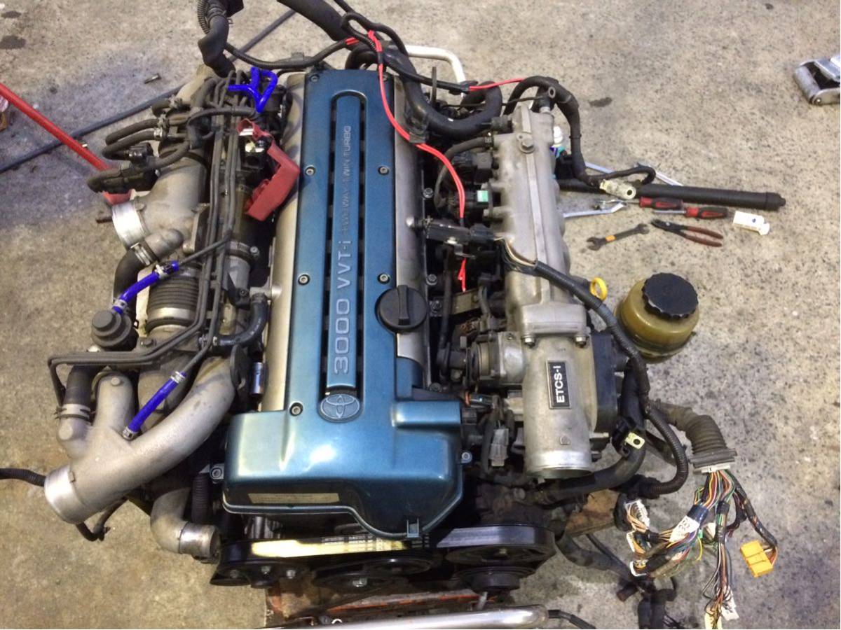 TOYOTA ARISTO SUPRA JZA80 JZS161 2JZGTE VVTI ENGINE - JDM Distro - Buy ...