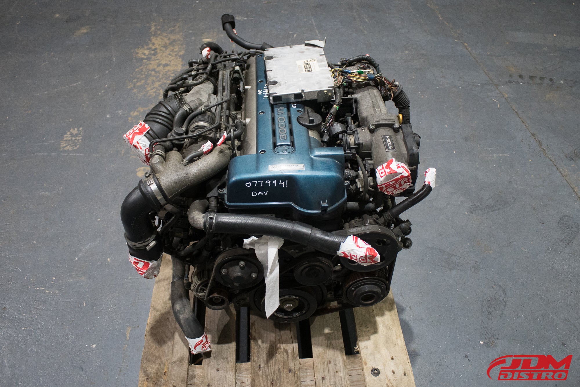TOYOTA SUPRA JZA80 ARISTO JZS161 2JZGTE VVTI ENGINE - JDM Distro - Buy ...