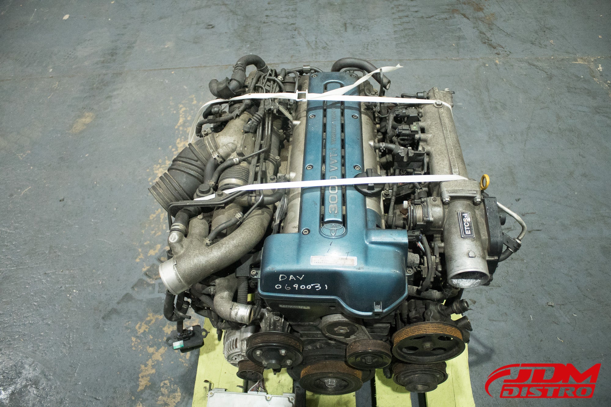 TOYOTA SUPRA JZA80 ARISTO JZS161 2JZGTE VVTI ENGINE - JDM Distro - Buy ...