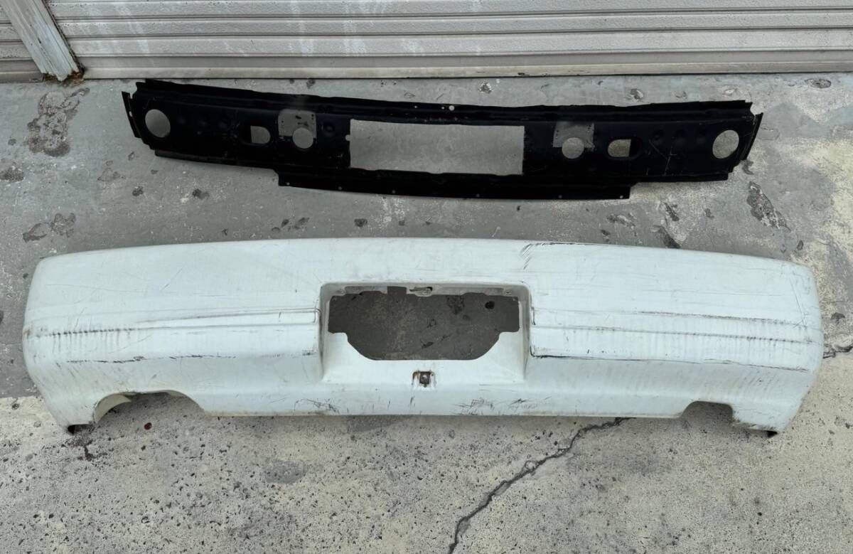 NISSAN S13 180SX RPS13 GENUINE JDM REAR BUMPER & REINFORCEMENT BAR ...