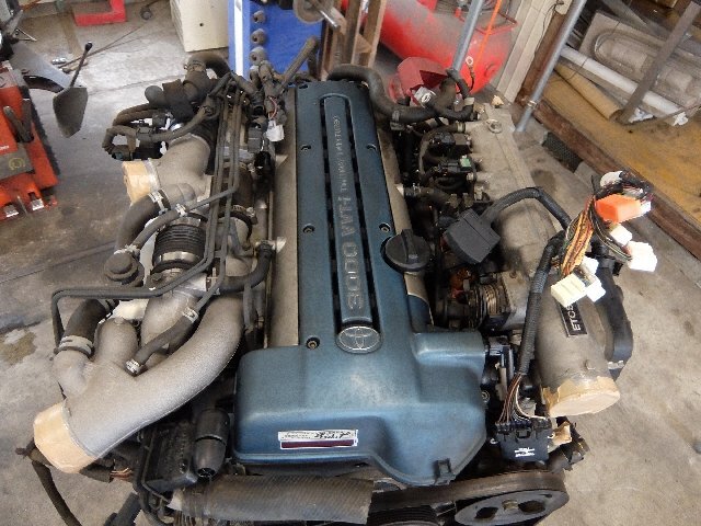 TOYOTA SUPRA JZA80 ARISTO JZS161 2JZGTE VVTI ENGINE - JDM Distro - Buy ...