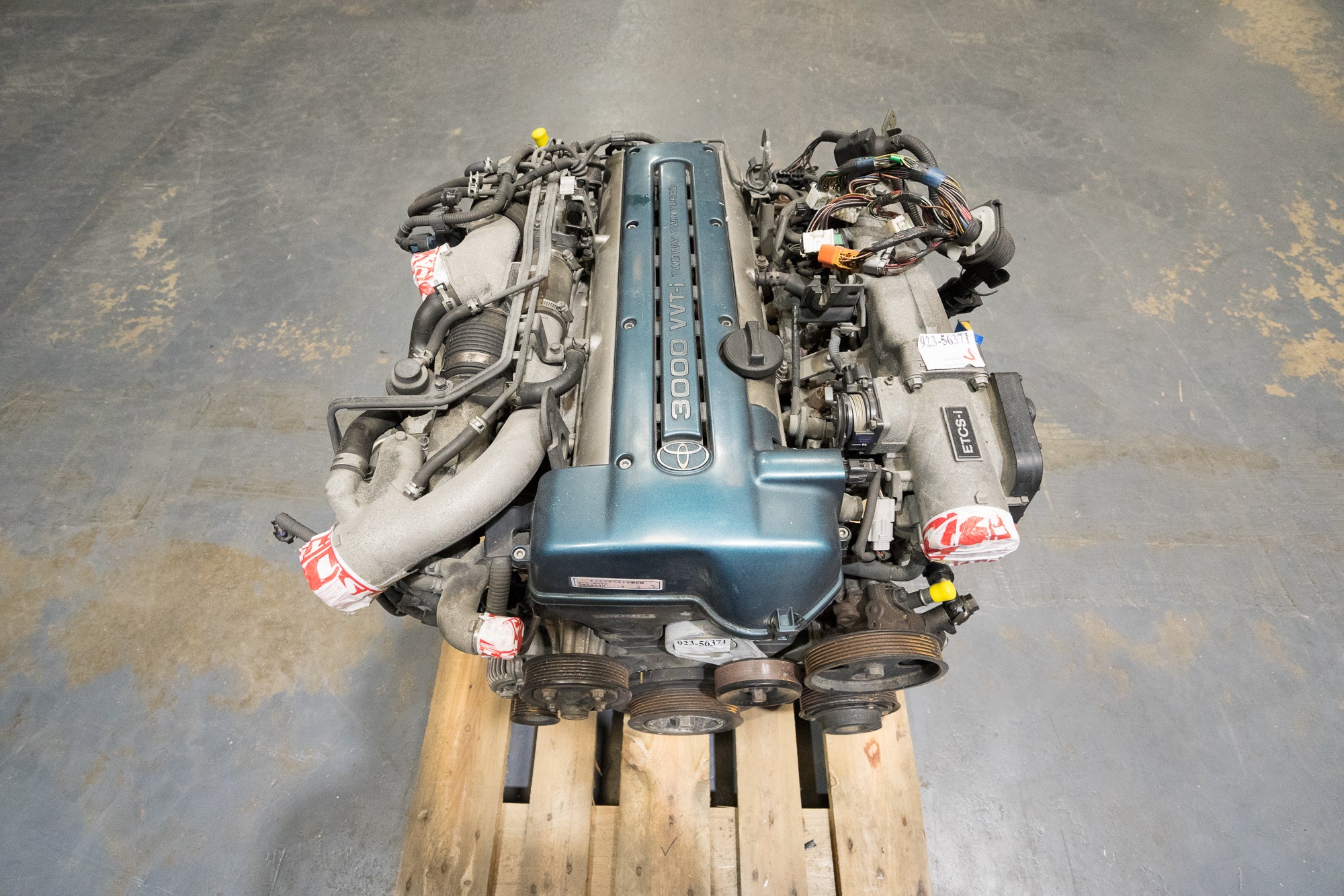 TOYOTA SUPRA JZA80 ARISTO JZS161 2JZGTE VVTI ENGINE - JDM Distro - Buy ...